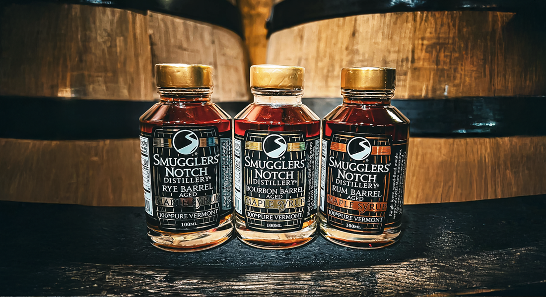 Bourbon Barrel Aged Maple Syrup 100mL | Smugglers' Notch Distillery