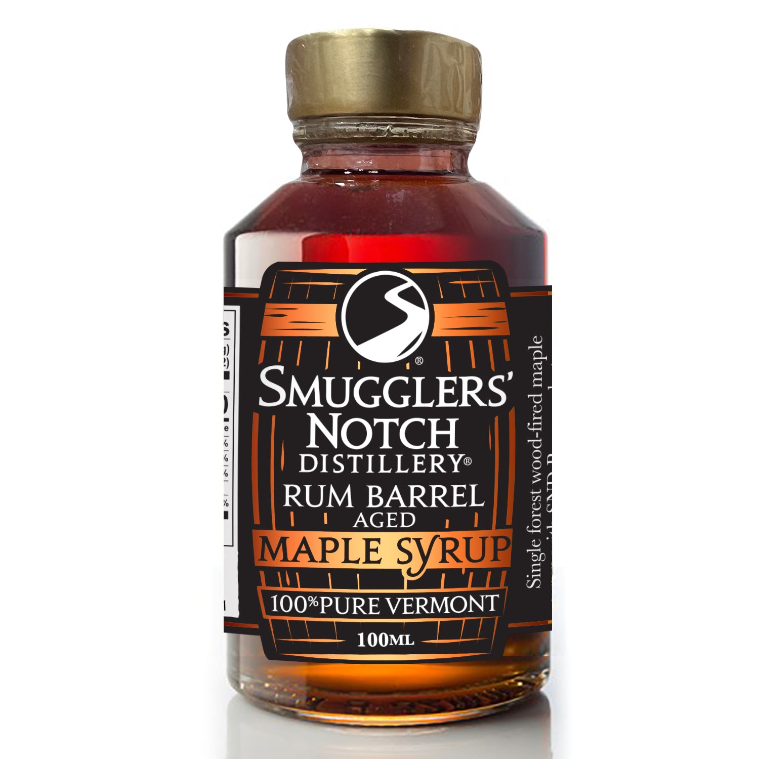Rum Barrel Aged Maple Syrup 100ML – Smugglers' Notch Distillery