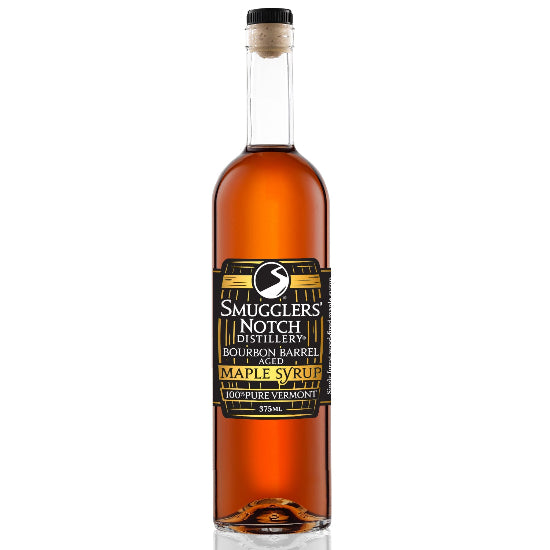 Bourbon Barrel Aged Maple Syrup 375mL | Smugglers' Notch Distillery