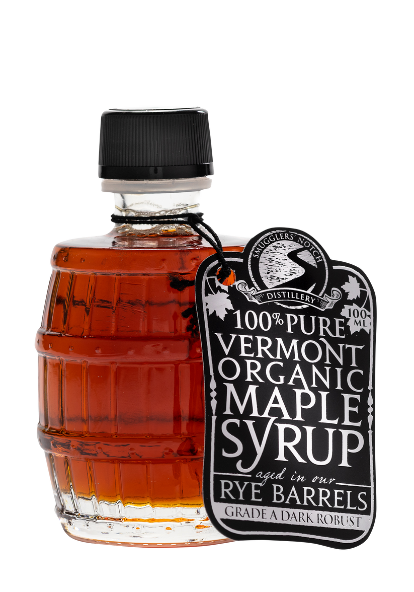 Rye Barrel Aged Maple Syrup 100ML – Smugglers' Notch Distillery