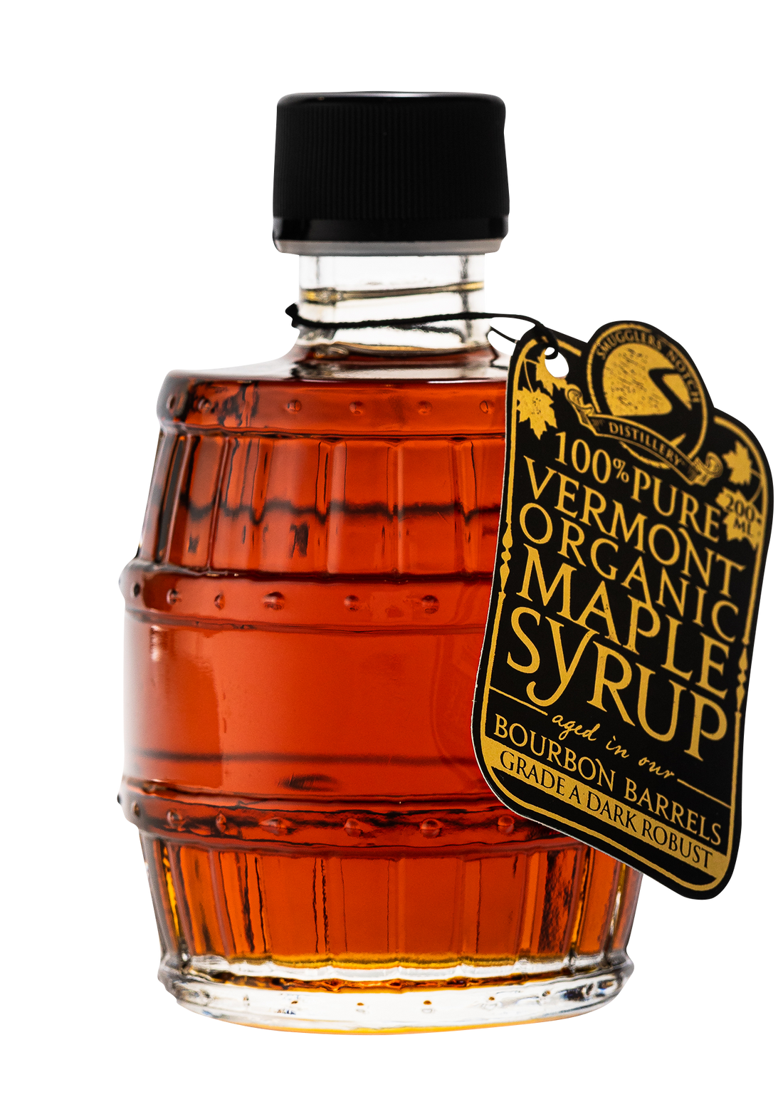 Bourbon Barrel Aged Maple Syrup 200mL | Smugglers' Notch Distillery